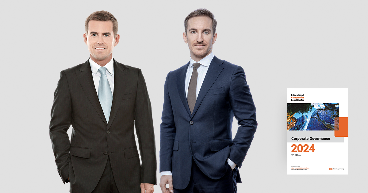 The International Comparative Legal Guide - Corporate Governance 2024
