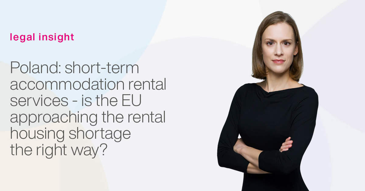 Poland: short-term accommodation rental services – is the EU ...